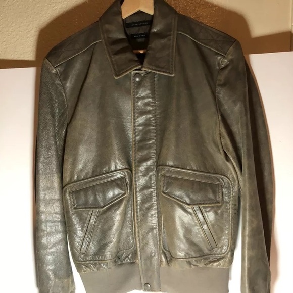 Marc Jacobs | Jackets & Coats | Marc Jacobs Leather Jacket Men | Poshmark